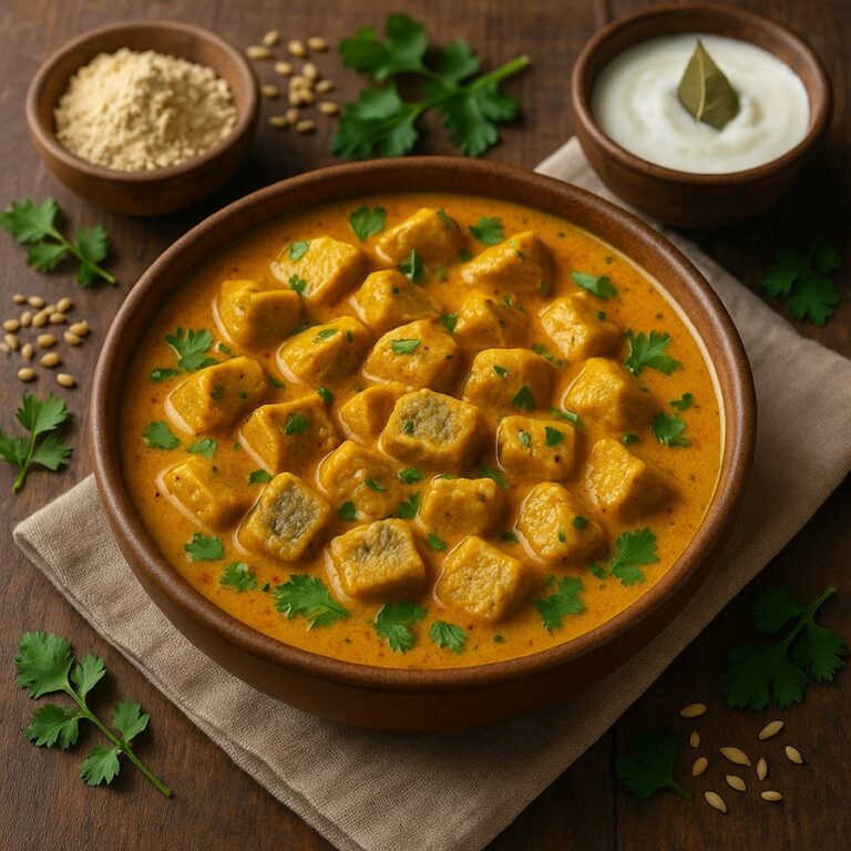 Gatte Ki Sabzi Recipe | Traditional Rajasthani Besan Ke Gatte | Natural ...