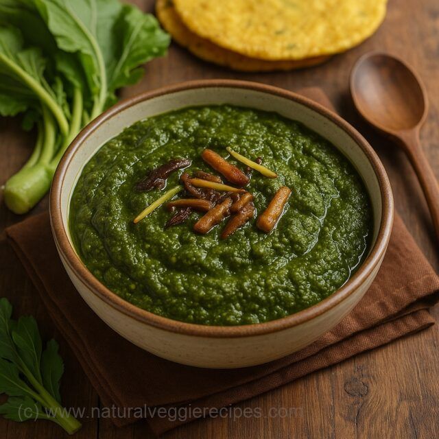 How to Make Sarson Da Saag – Authentic Punjabi Saag Recipe | Natural ...