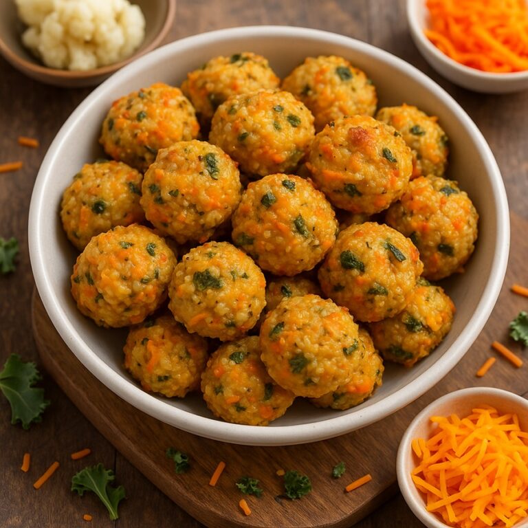 Cheesy Veggie-Quinoa Bites Recipe | Natural Veggie Recipes