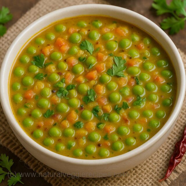 Hare Matar Ki Daal – Green Peas Dal Recipe | Natural Veggie Recipes