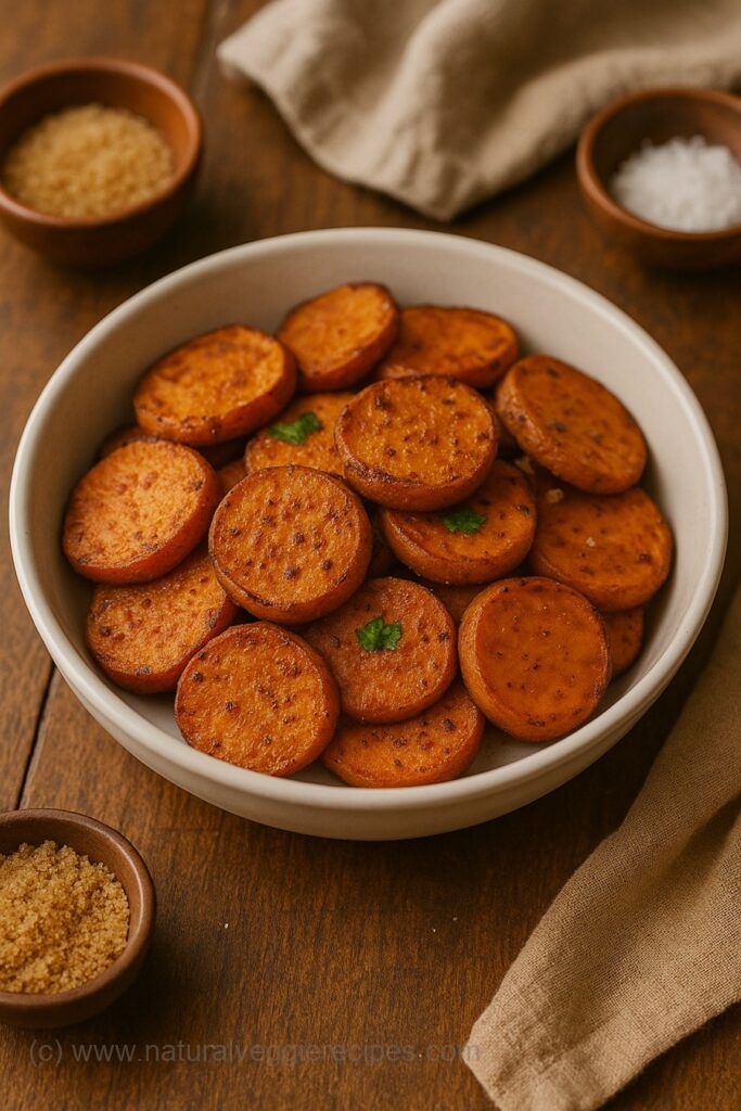 Quick Sweet Potato Sweeties Recipe | Natural Veggie Recipes