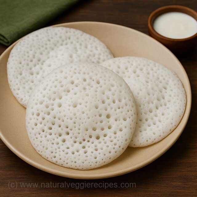 Kerala Style Kalappam: Soft Vellayappam Breakfast Recipe | Natural ...